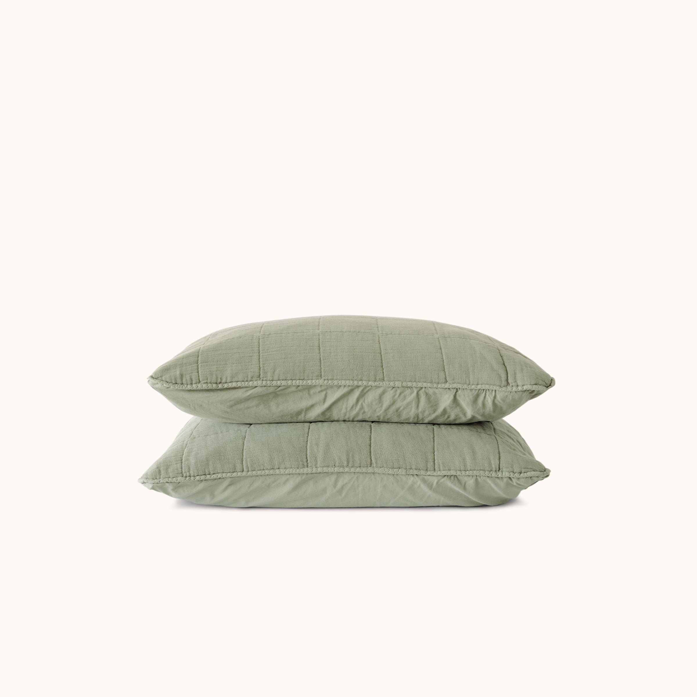 Cotton Gauze Pillowcase Set - Juniper, Standard – Morrow Soft Goods
