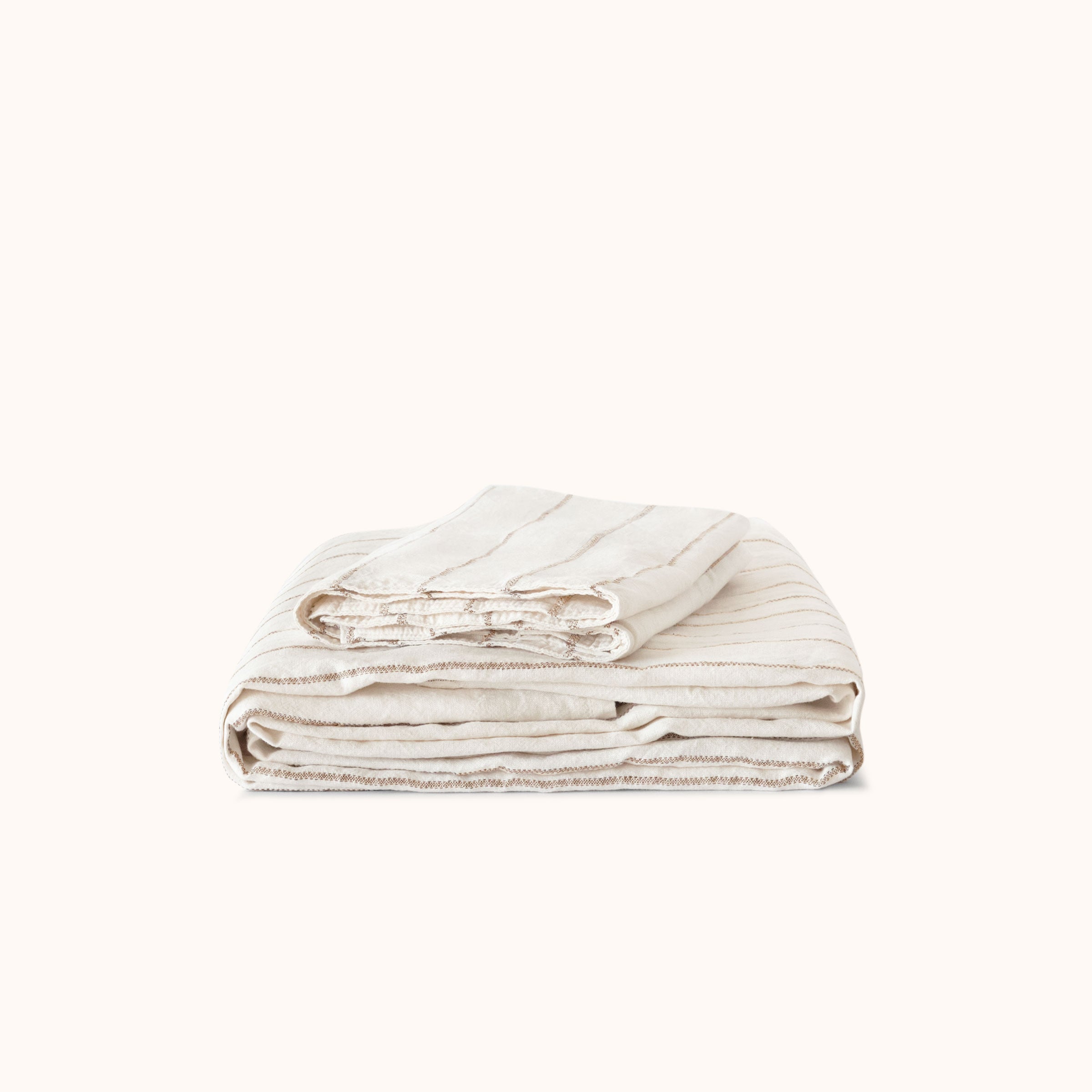 Sheet Set - Mocha Stripe, Cal King – Morrow Soft Goods