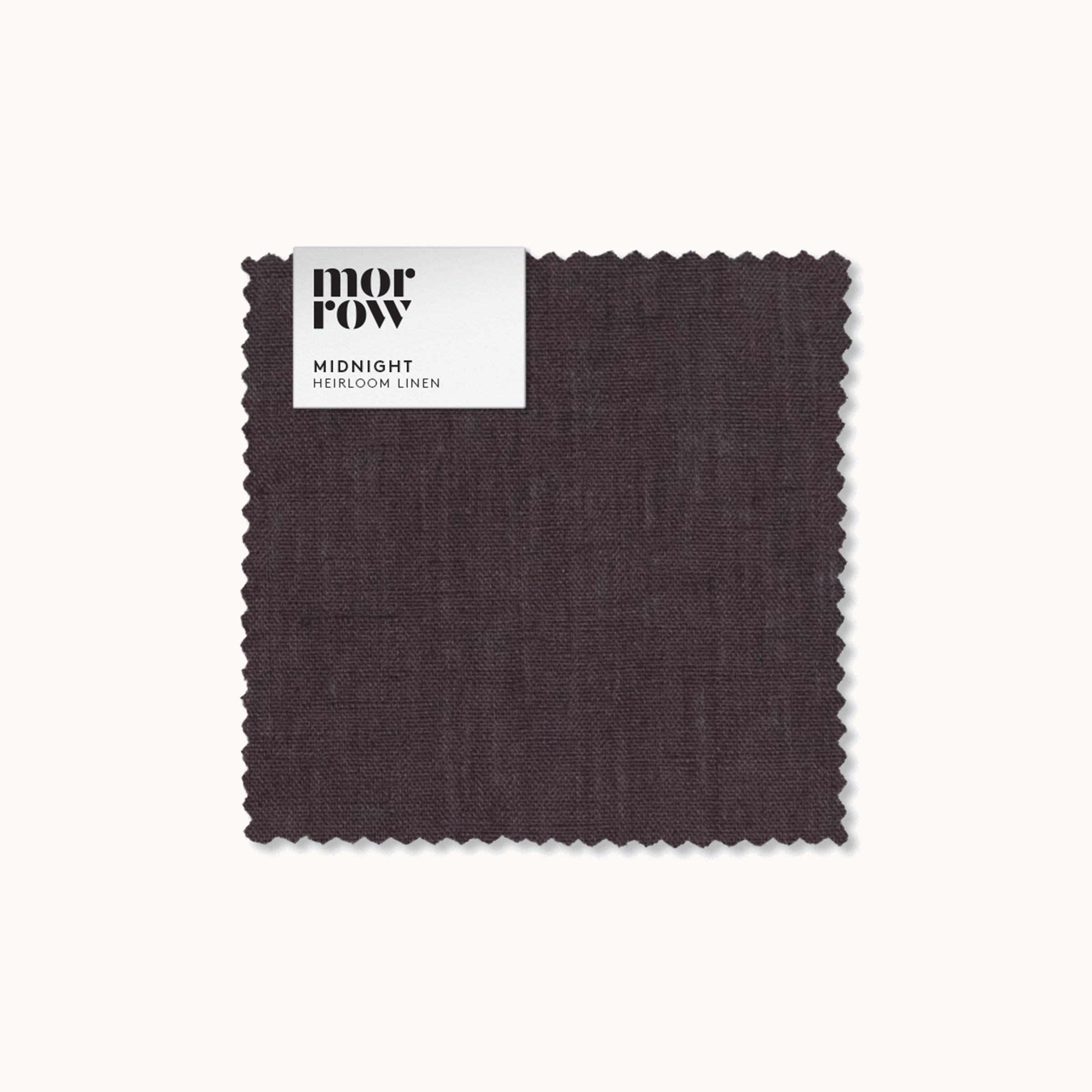Swatch - Heirloom Linen, Midnight – Morrow Soft Goods